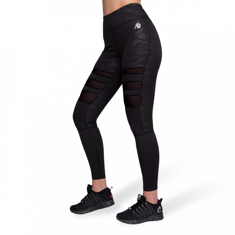 Savannah Biker Tights - Black Camo – Gorillawear India